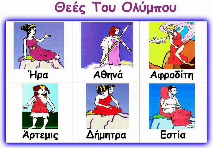 Οι Θεές του Ολύμπου